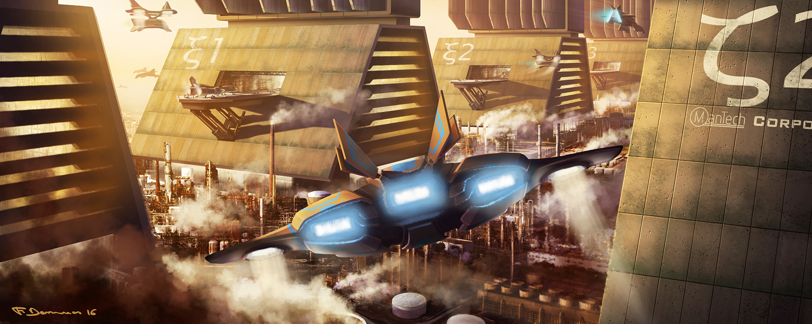 ARTWORK "Mantech Industries" - Tadidesign Studio